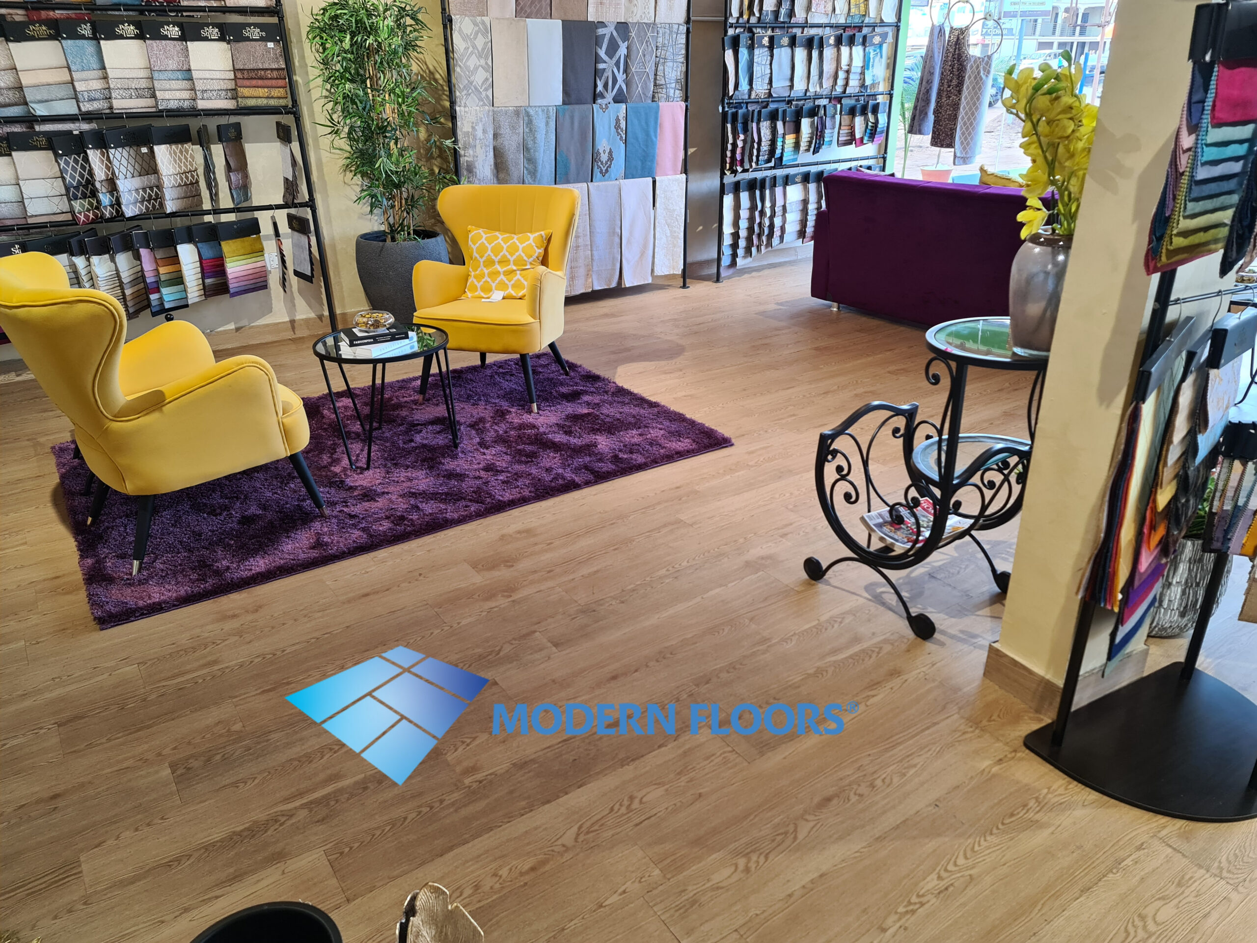 Oak Brown SPC Super Core Click Lock Tiles + IXPE Back Pad