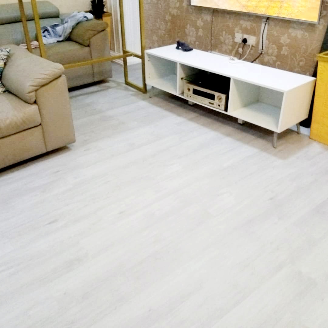 Zion Wooden White - Vinyl(PVC) Tiles(LVT) - Modern Floors Ghana