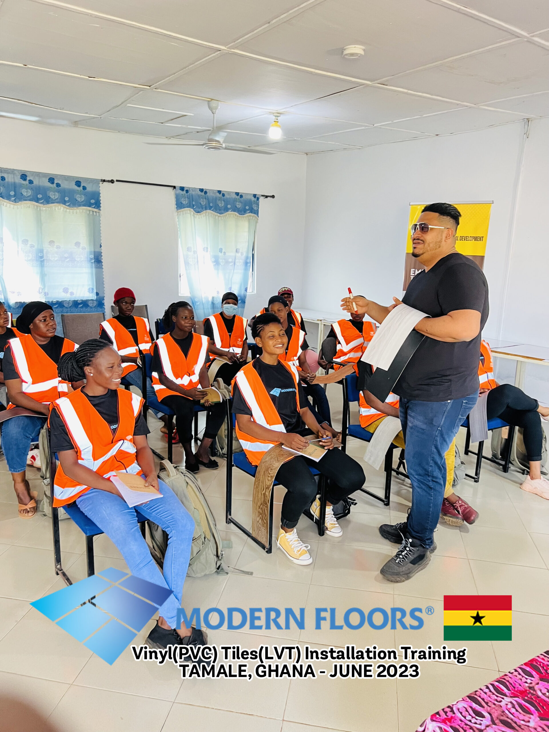 Modern Floors Trains Female Artisans in Tamale