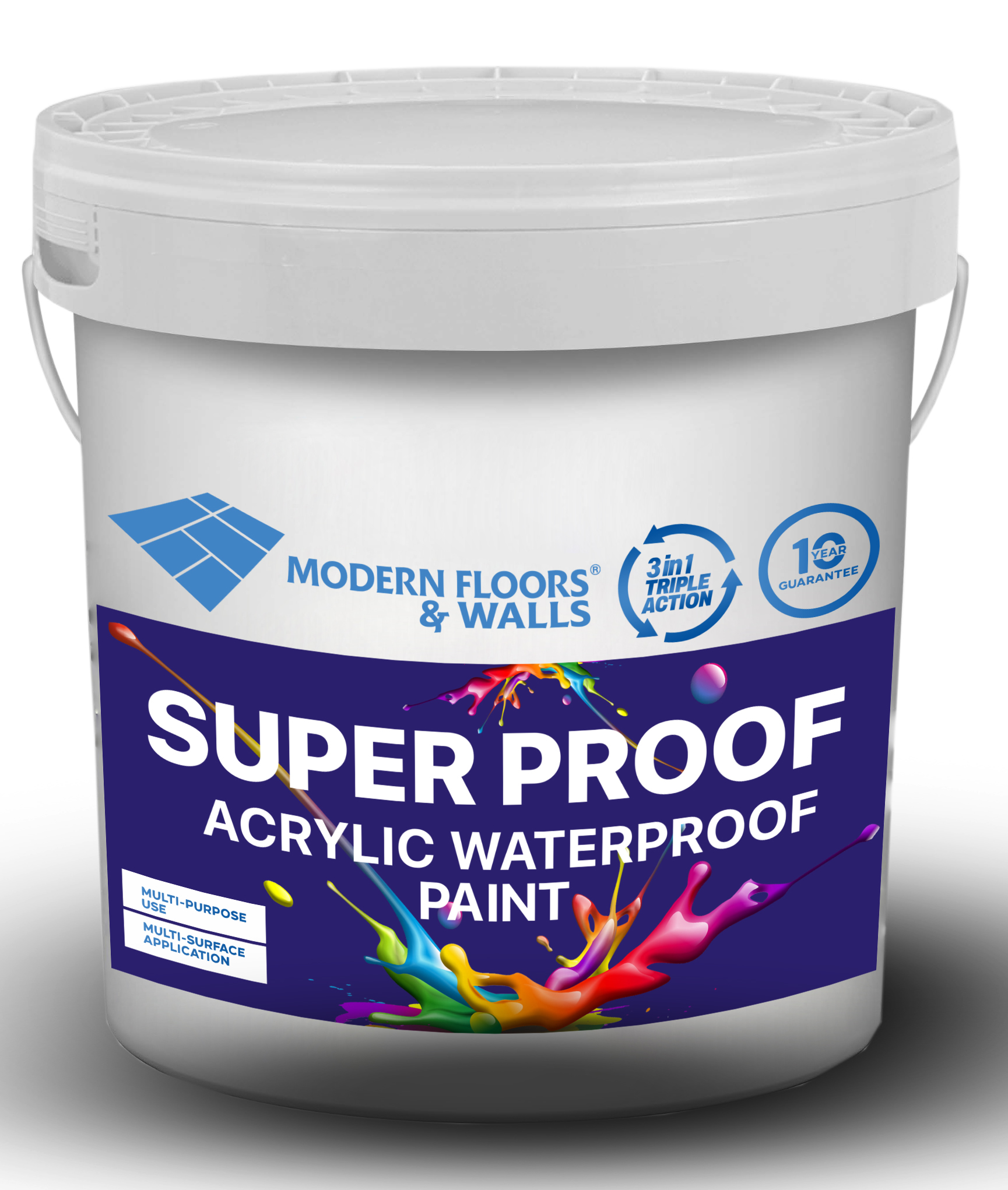 Super Proof - Acrylic Waterproof 3-in-1 Paint (20kg) - Modern Floors ...