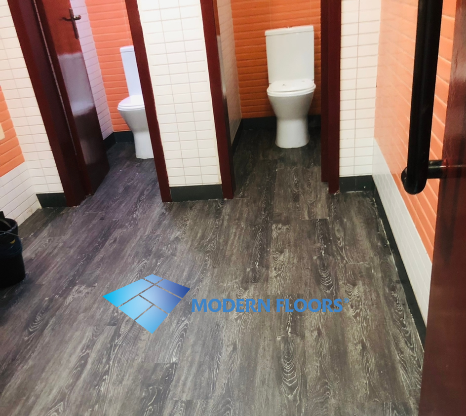 Mela Black SPC Super Core Click Lock Tiles + IXPE Back Pad