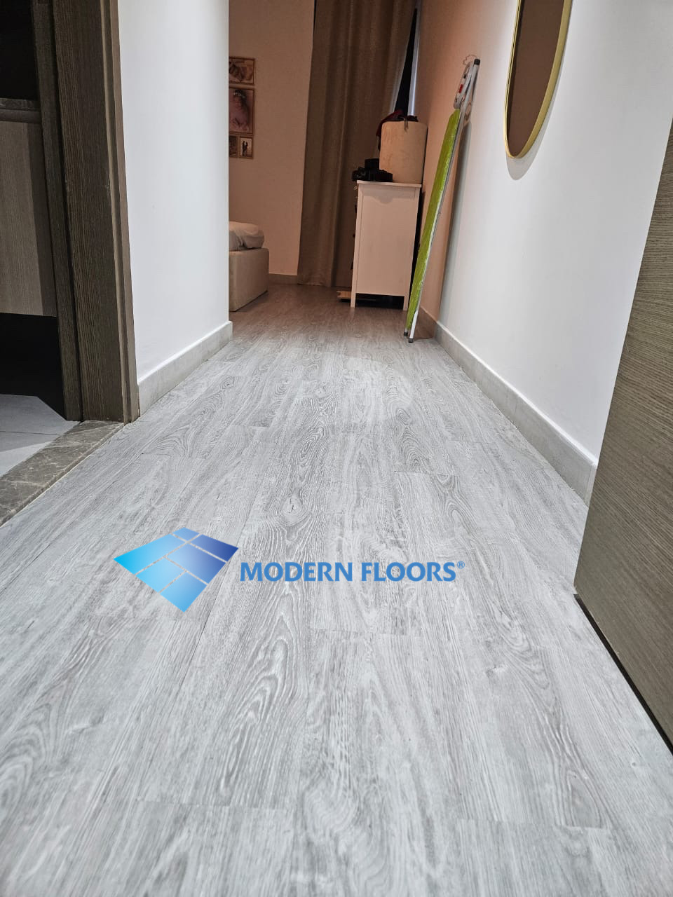 Misty Wooden Grey SPC Super Core Click Lock Tiles