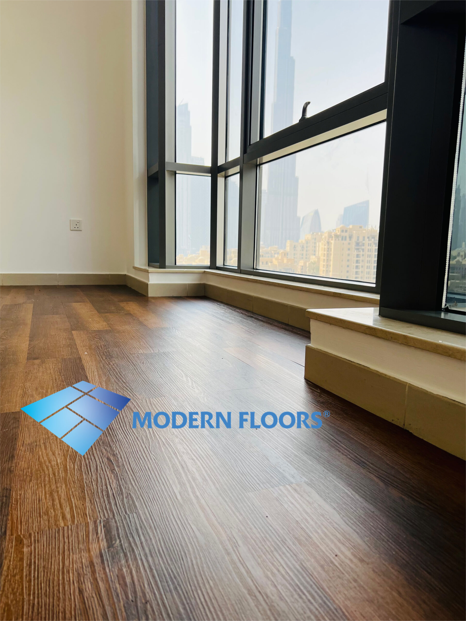 Choco Wooden Brown SPC Super Core Click Lock Tiles